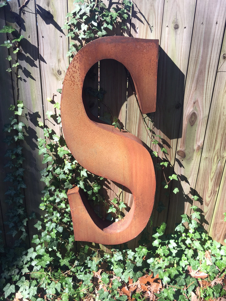 Metal Letter S - Large – The Nine 4